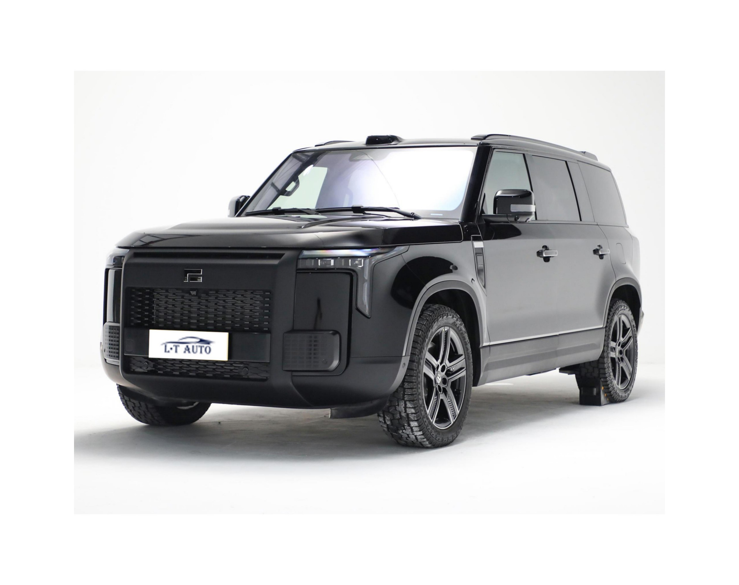 2024 Version BAIC Jishi 01 Medium and Large SUV Stone 01 EV Hybrid Car with 7 Seats Luxury